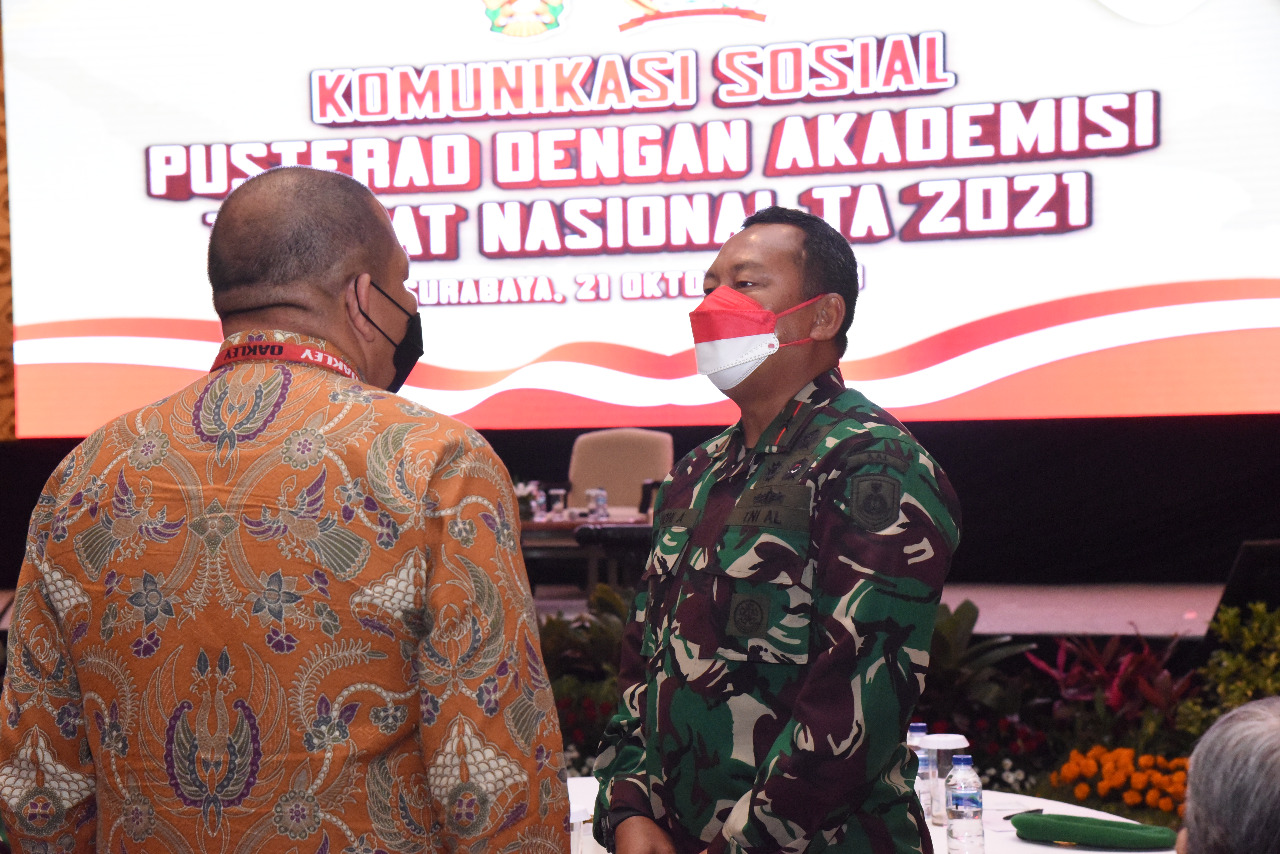 Wakil Gubernur dan Taruna AAL Ikuti Komsos Pusterad dengan Akademisi ...