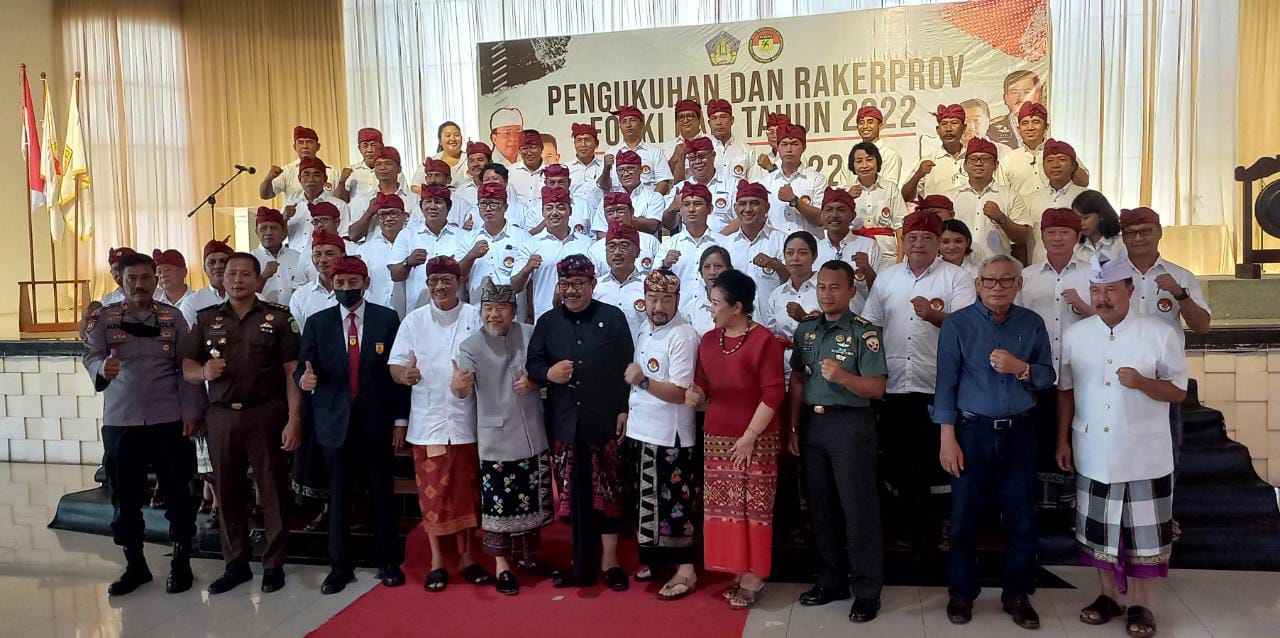 Wagub Cok Ace Hadiri Acara Forki Bali. Armand Joger : Siap Jawab ...