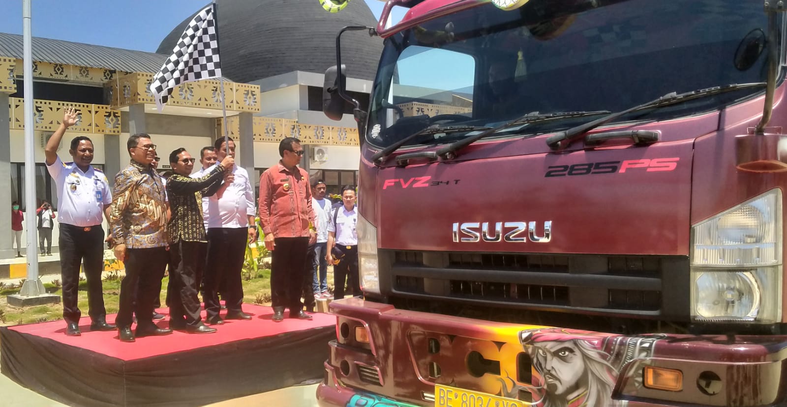 Dirjen Perhubungan Darat Kemenhub RI Resmikan Terminal Barang ...