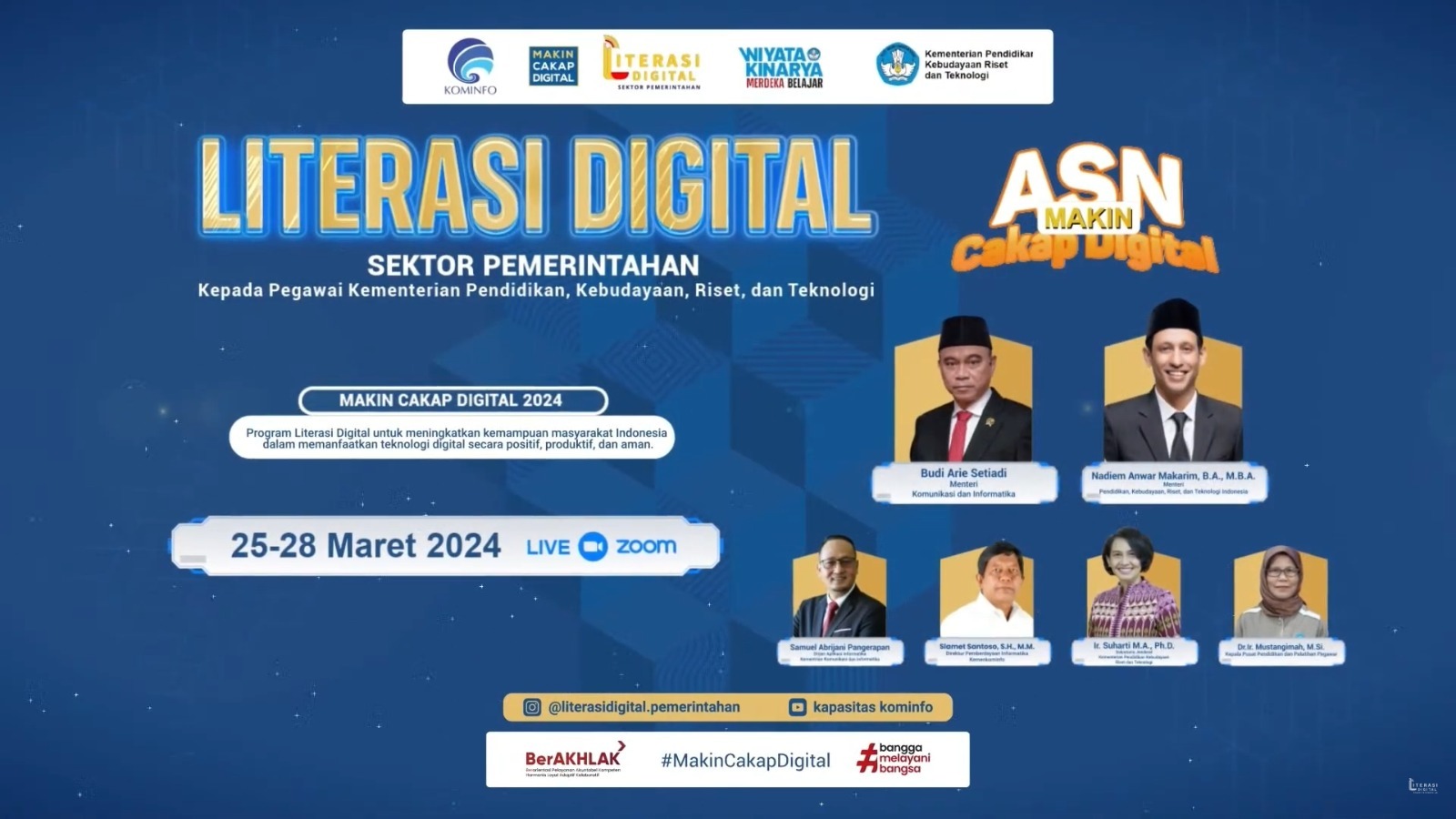 80.000 ASN Kemendikbudristek Perkuat Literasi Digital Melalui Program LDSP Kemenkominfo - Aktual ...