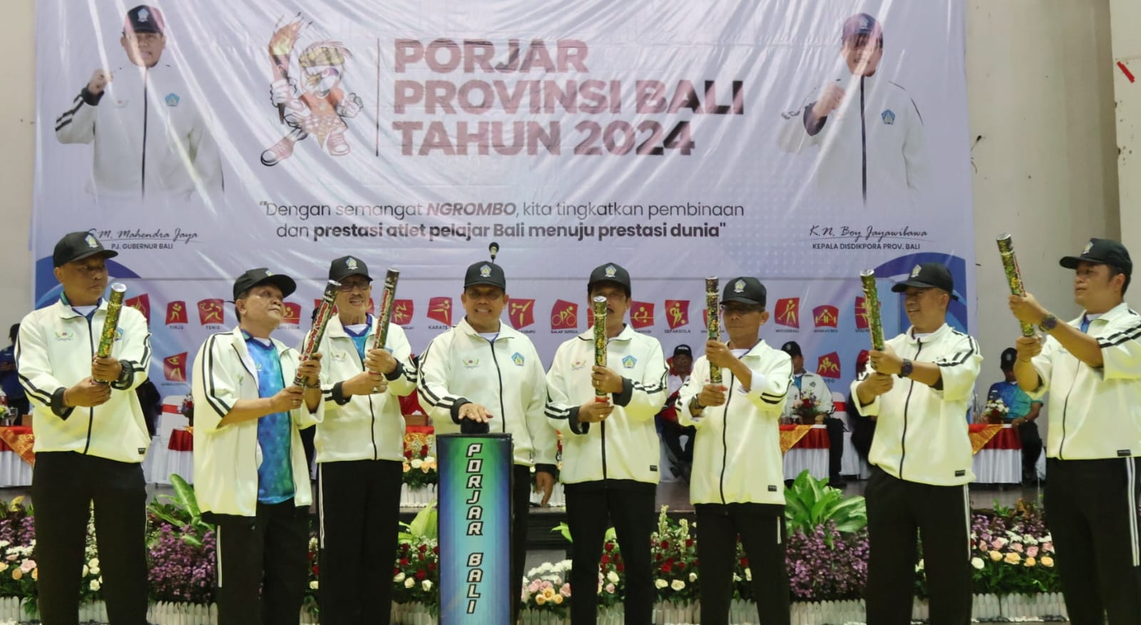 Buka Porjar Provinsi Bali Tahun 2024, Pj. Mahendra Jaya Harap Lahir Calon Atlet Pelajar dan ...